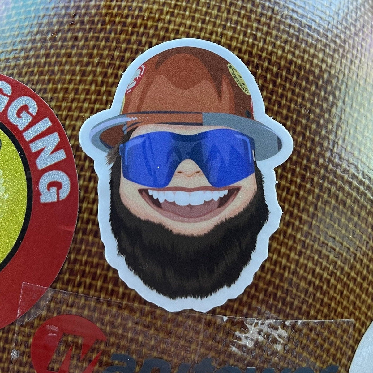 Small Ricky Sticker – Ricky & The Boss